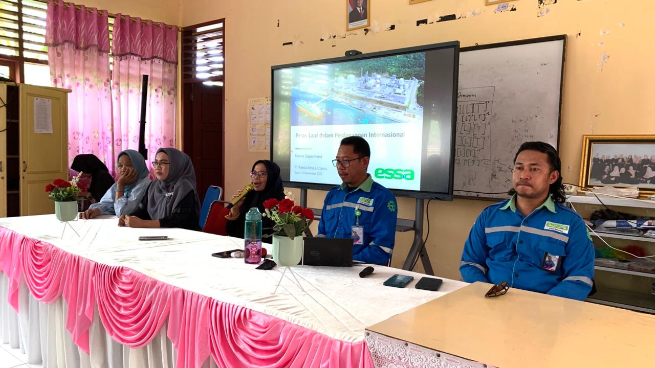 PT PAU Gelar Program Sahabat Mengajar di SMA Negeri 1 Batui, Angkat ...