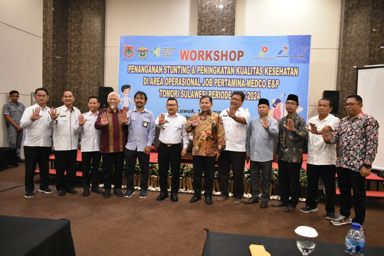 Bukti Komitmen..!, JOB Pertamina Medco E&P Tomori Sulawesi Gelar Workshop Penanganan Stunting ...
